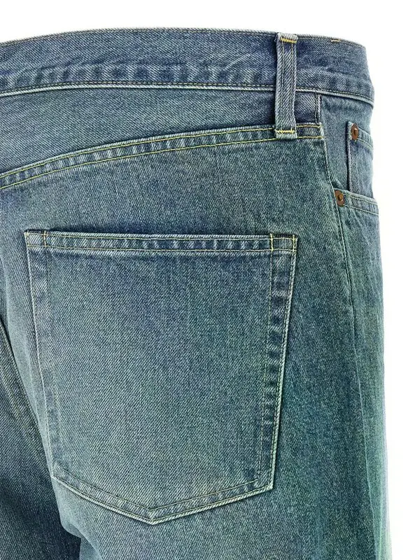 STEIN Faded-wash Loose-fit Jeans