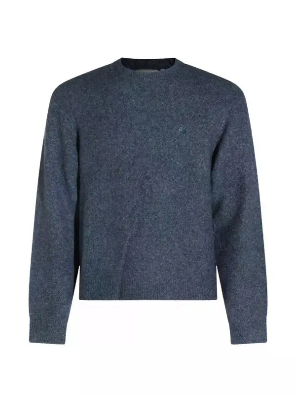 Carhartt Work In Progress Curtis Logo-embroidered Crewneck Sweater