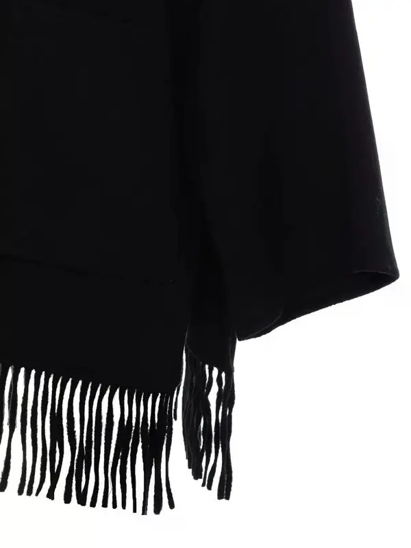 THE DYNAMIS STUDIO Fringed V-neck Jacket