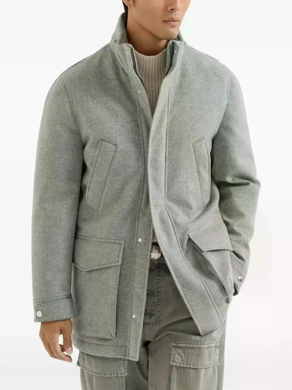Brunello Cucinelli Padded Cashmere Parka