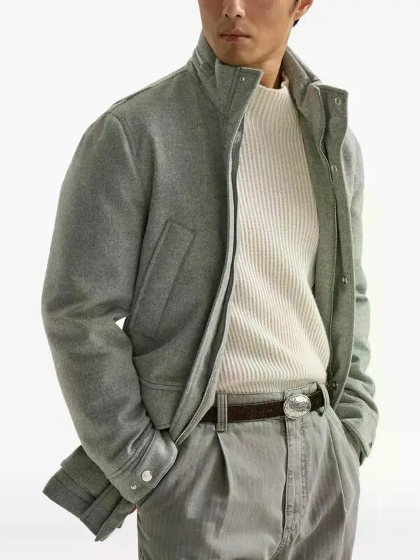 Brunello Cucinelli Padded Cashmere Parka