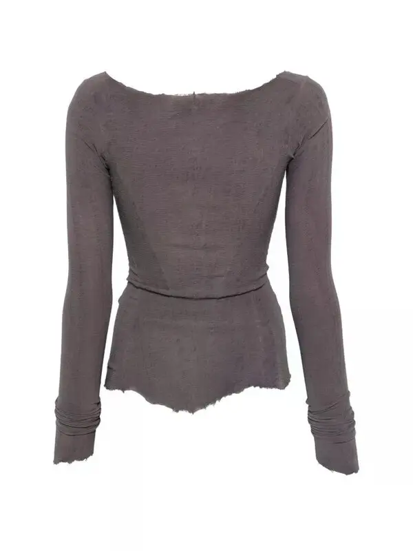 MARC LE BIHAN Raw-edge Panelled T-shirt