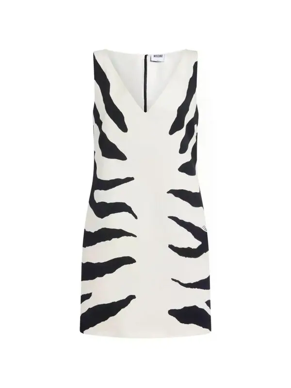 Moschino Heavyweight Printed Cotton Dress