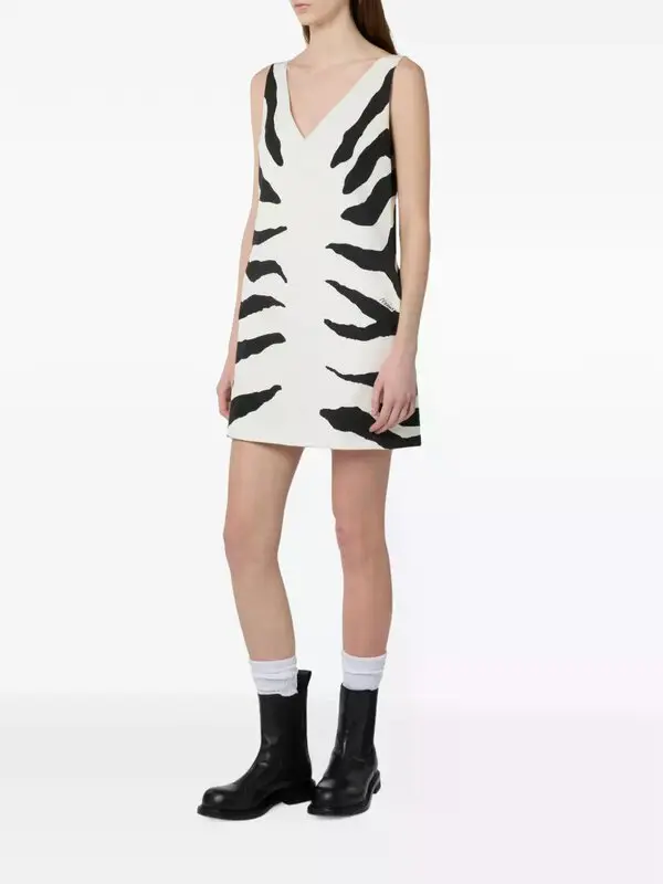 Moschino Heavyweight Printed Cotton Dress