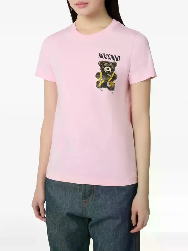 Moschino Teddy Bear Organic Cotton T-shirt