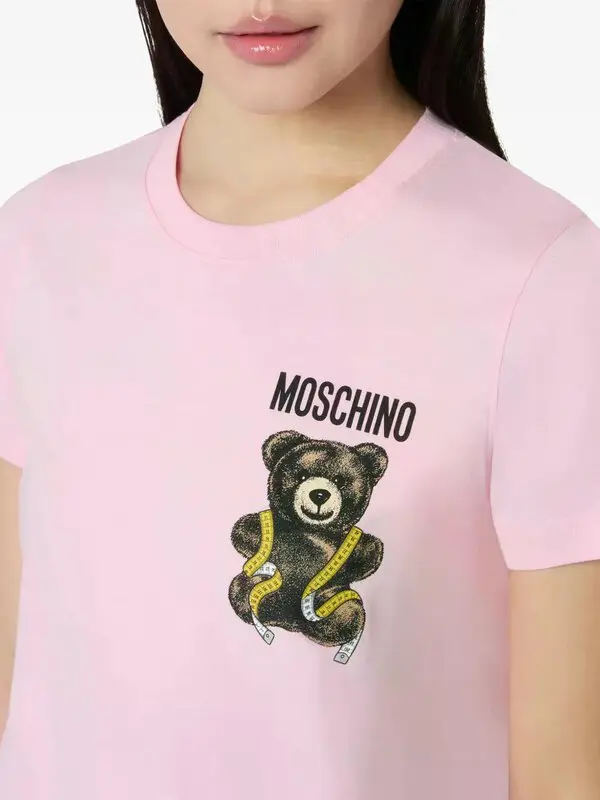 Moschino Teddy Bear Organic Cotton T-shirt