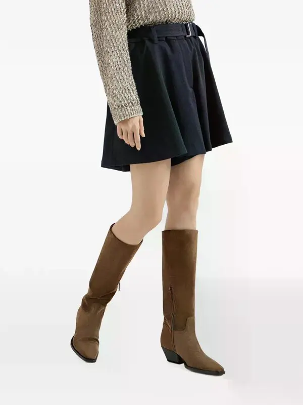 Brunello Cucinelli Monili Chevron Shorts