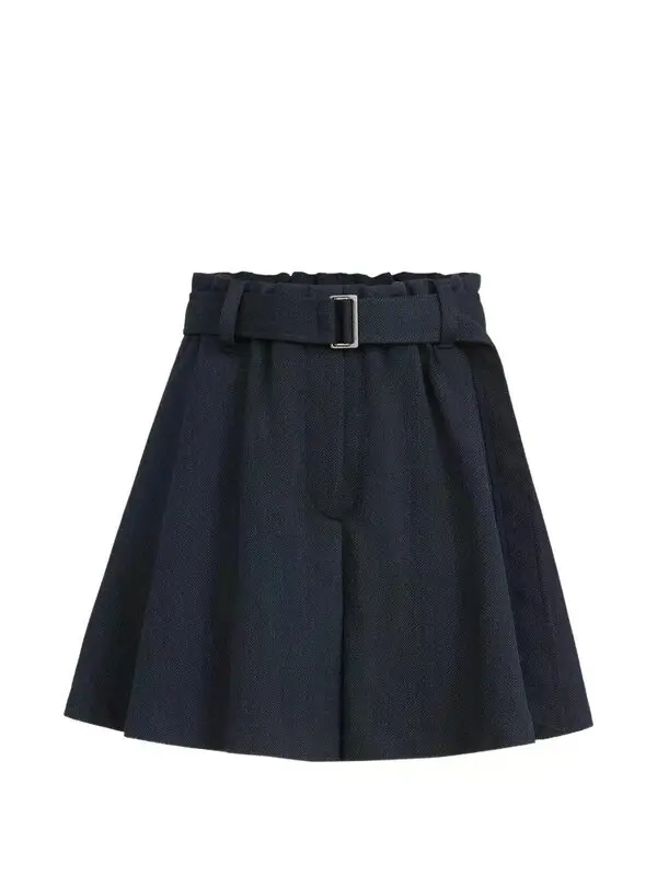 Brunello Cucinelli Monili Chevron Shorts - Blue