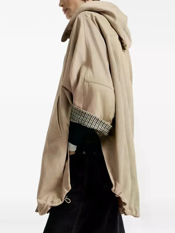 Brunello Cucinelli Monili Hooded Coat