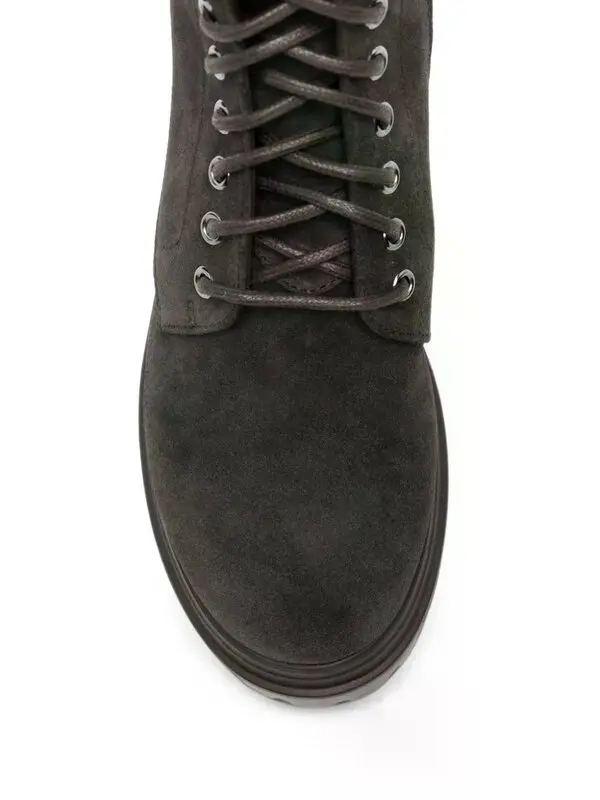 LE SILLA Lace-up Suede Boots