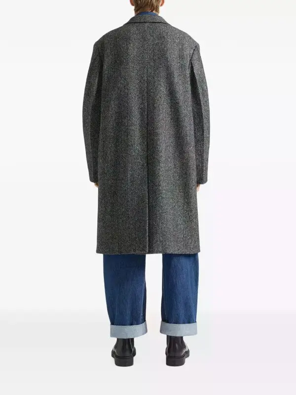 Givenchy Herringbone Tailored Coat