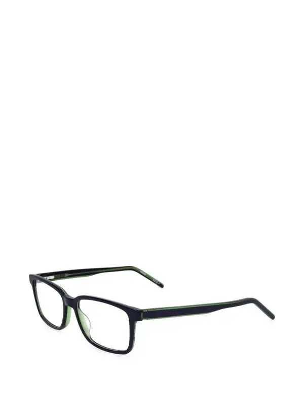 BOSS Rectangle Frame Eyeglasses