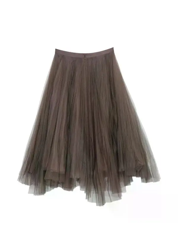 MARC LE BIHAN Tulle Layered Midi Skirt
