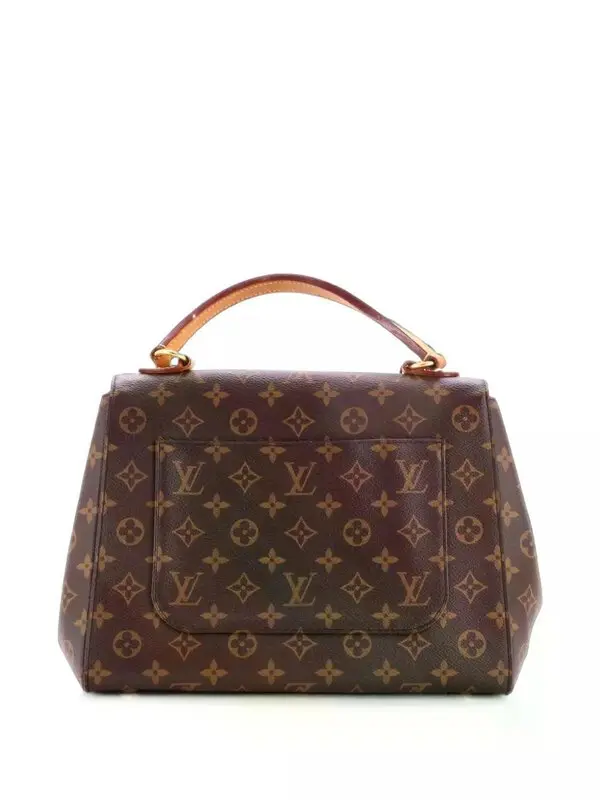 LOUIS VUITTON Cluny Top Handle Bag Monogram Canvas Mm Shoulder Bag