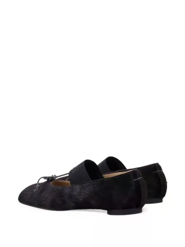 MAISON MARGIELA Anatomic Numeric Elasticated-strap Ballet Flats
