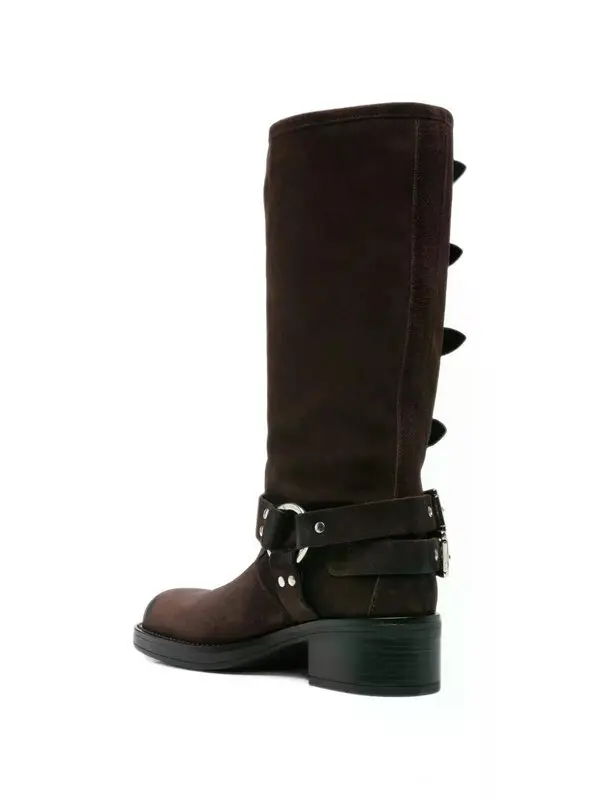 GISEL B Multi-buckle Leather Boots