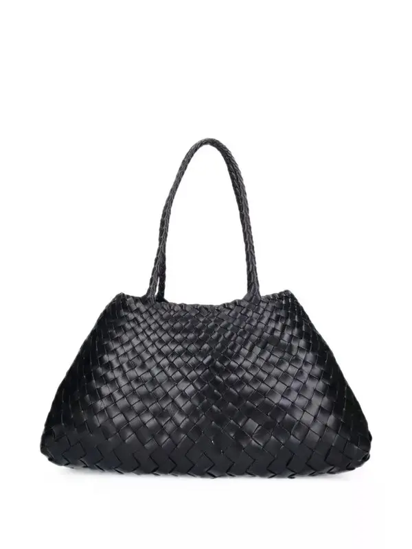 Dragon Diffusion Large Santa Croce Woven Leather Tote Bag
