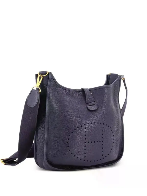 Hermès Evelyne Gen Iii Clemence Pm Bag - Blue