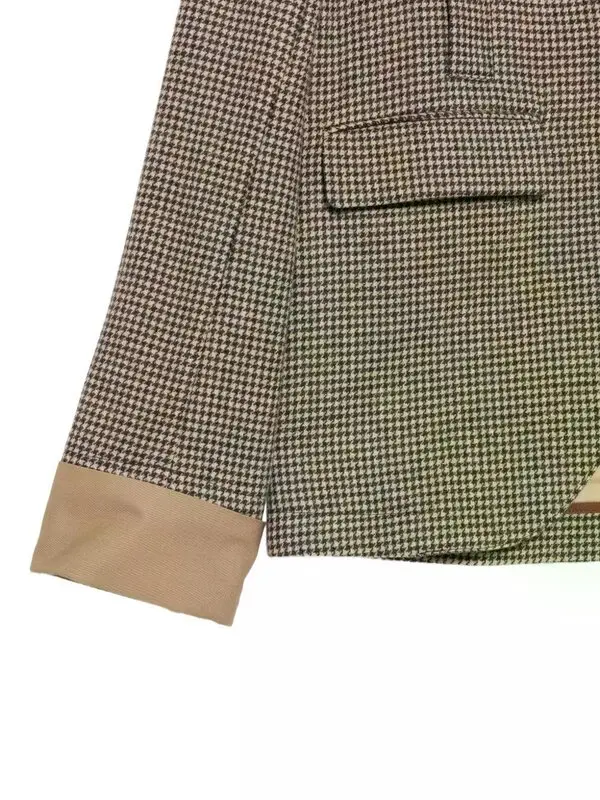 MAISON JEJIA Harry Houndstooth-pattern Blazer