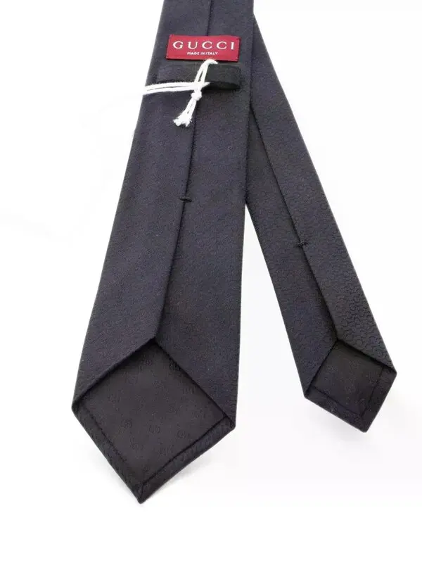 Gucci Horsebit-jacquard Tie
