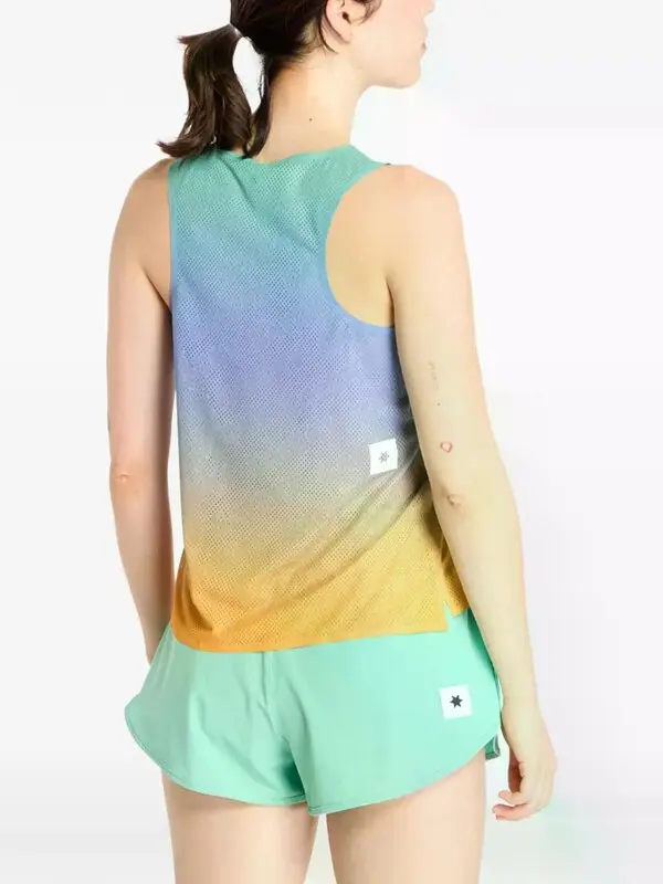 SAYSKY Tie-dye Perforated Tank Top
