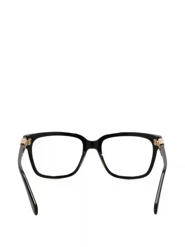Off-White Logo-plaque Square-frame Glasses