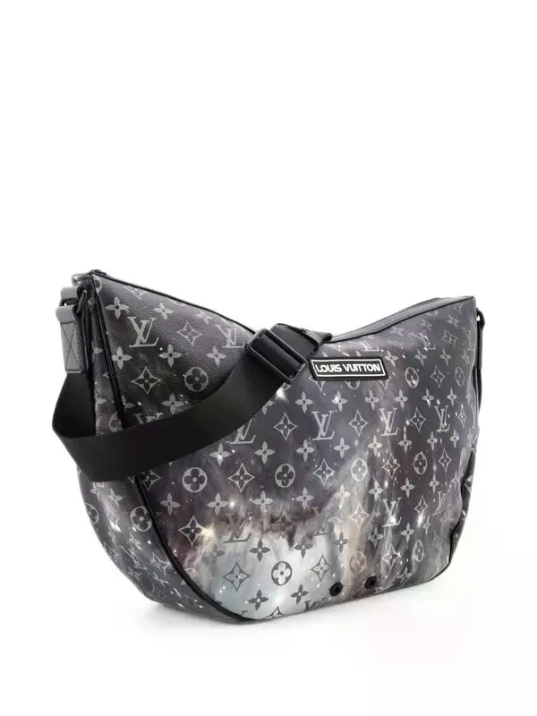 LOUIS VUITTON Alpha Limited Edition Monogram Galaxy Canvas Hobo Bag