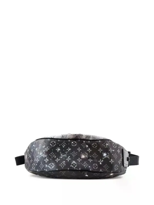 LOUIS VUITTON Alpha Limited Edition Monogram Galaxy Canvas Hobo Bag