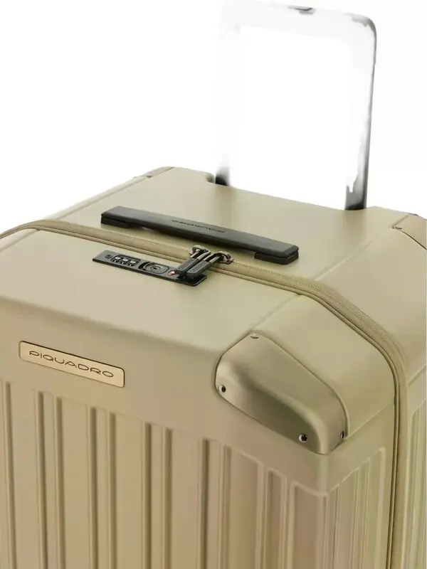 PIQUADRO Ridged Hard-shell Suitcase