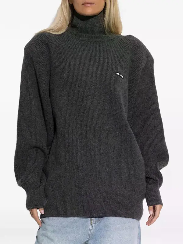 ROTATE BY BIRGER CHRISTENSEN Knit Highneck Jumper