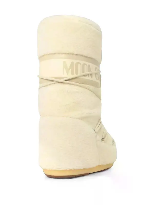 Moon Boot Icon Fleece Lace-up Boots