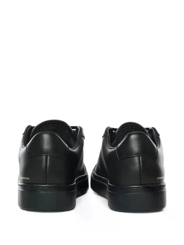 CRIME LONDON Superlight Logo-print Leather Sneakers
