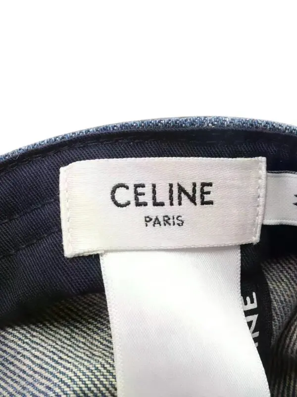 Celine 2010s Triomphe Baseball Cap