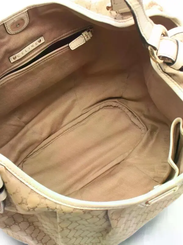 Celine 2000s Macadam Tote Bag - Neutrals
