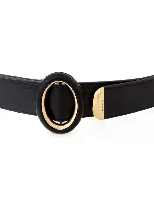 Givenchy Sculpted Gem Leather Belt