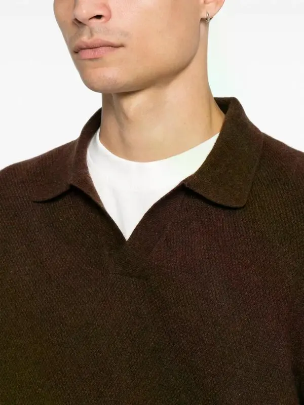 EMERSON RENALDI Polo-collar Sweater