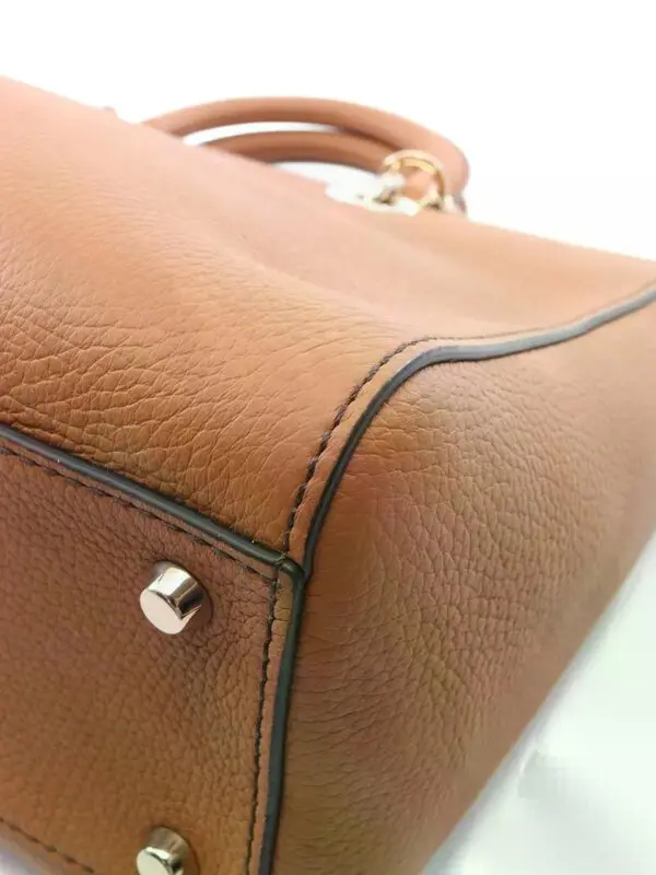 Dior Lady D-sire Leather Tote Bag - Brown