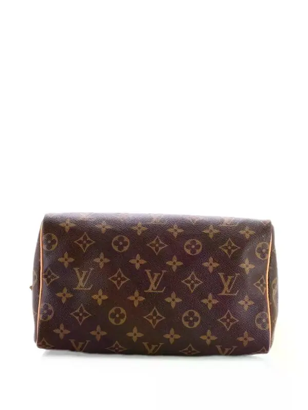 LOUIS VUITTON Speedy Handbag Monogram Canvas Satchel