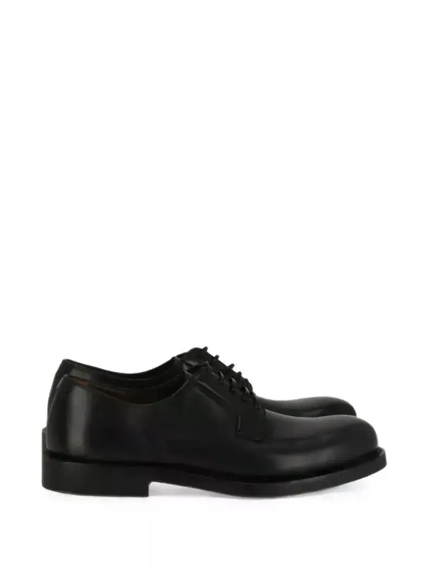 FERRAGAMO Leather Derby Shoes