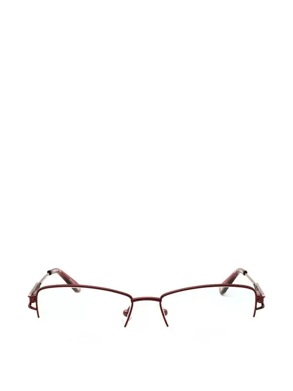 LIZ CLAIBORNE Rectangle Eyeglasses - Red