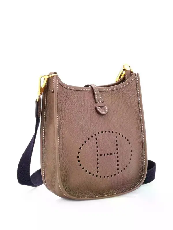 Hermès Evelyne Bag Gen Iii Clemence Tpm Crossbody Bag - Grey