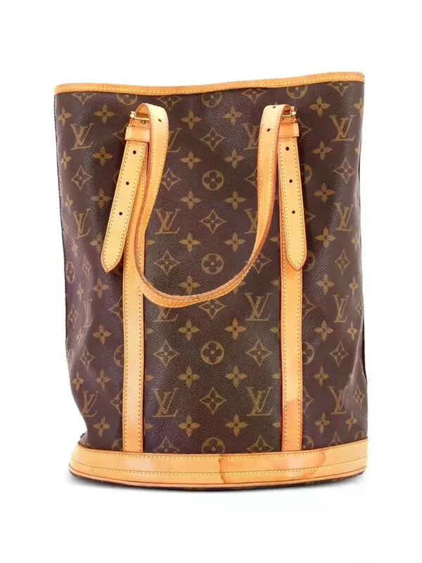 LOUIS VUITTON Monogram Canvas Gm Bucket Bag