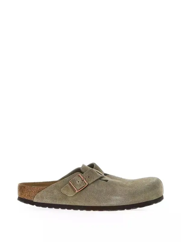 BIRKENSTOCK Boston Suede Clogs