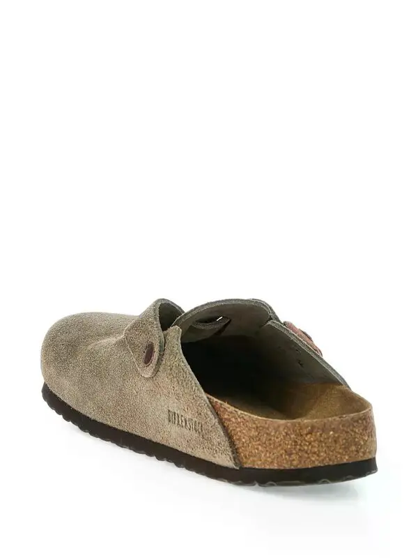 BIRKENSTOCK Boston Suede Clogs