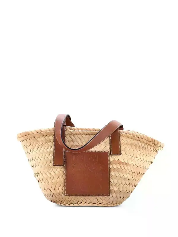 Loewe Raffia Tote Bag - Neutrals