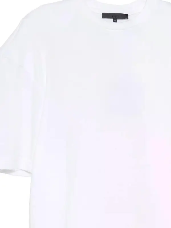 Tibi Perfect Hinged Sleeve Crew-neck T-shirt