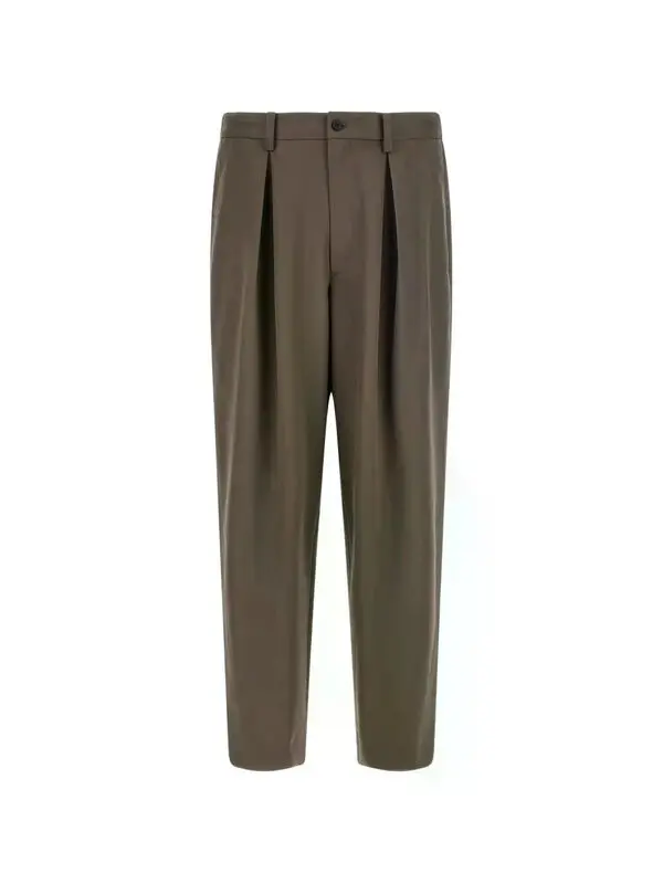 STEIN Easy Pleated Wide-leg Trousers