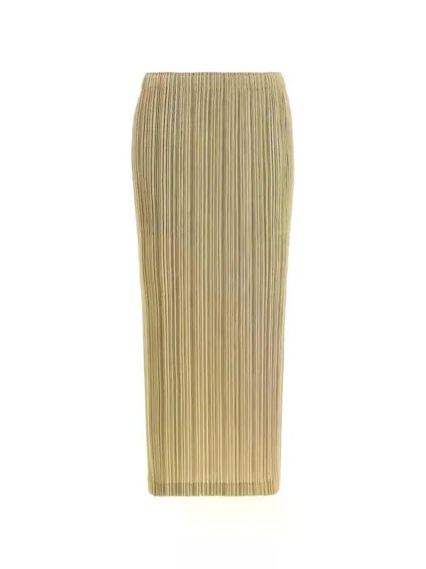 Issey Miyake Pleated Midi Skirt