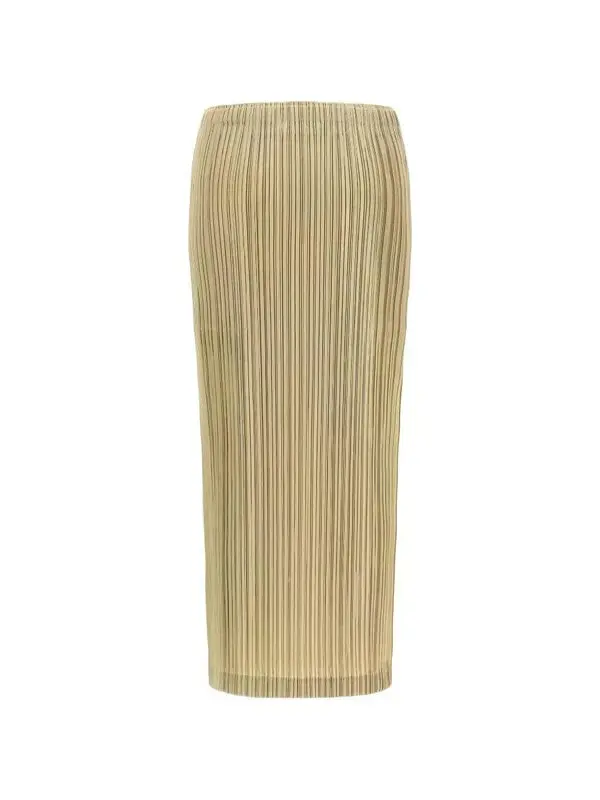 Issey Miyake Pleated Midi Skirt