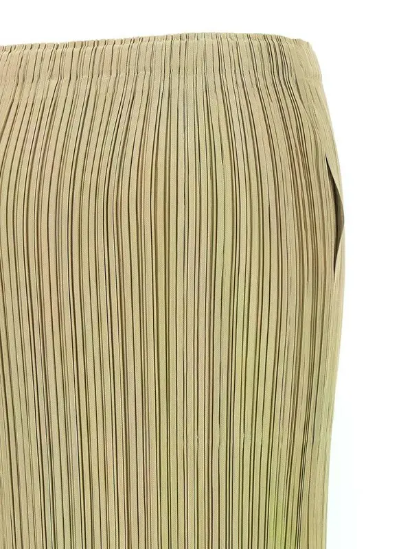 Issey Miyake Pleated Midi Skirt